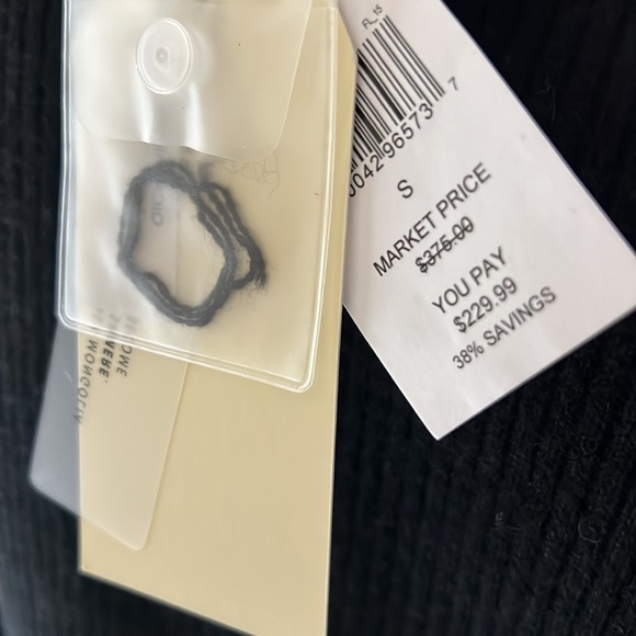 qi cashmere | Sweaters | Qi Cashmere Black Pearl Sweater | Poshmark
